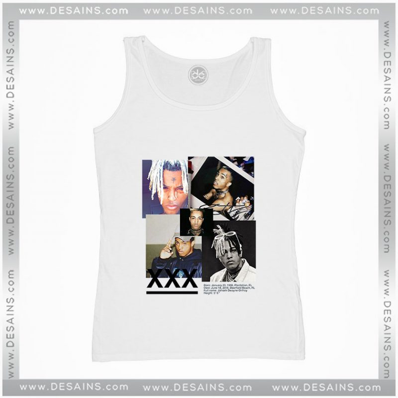 Memorial Art Tank Top Rip Xxxtentacion Tribute Poster