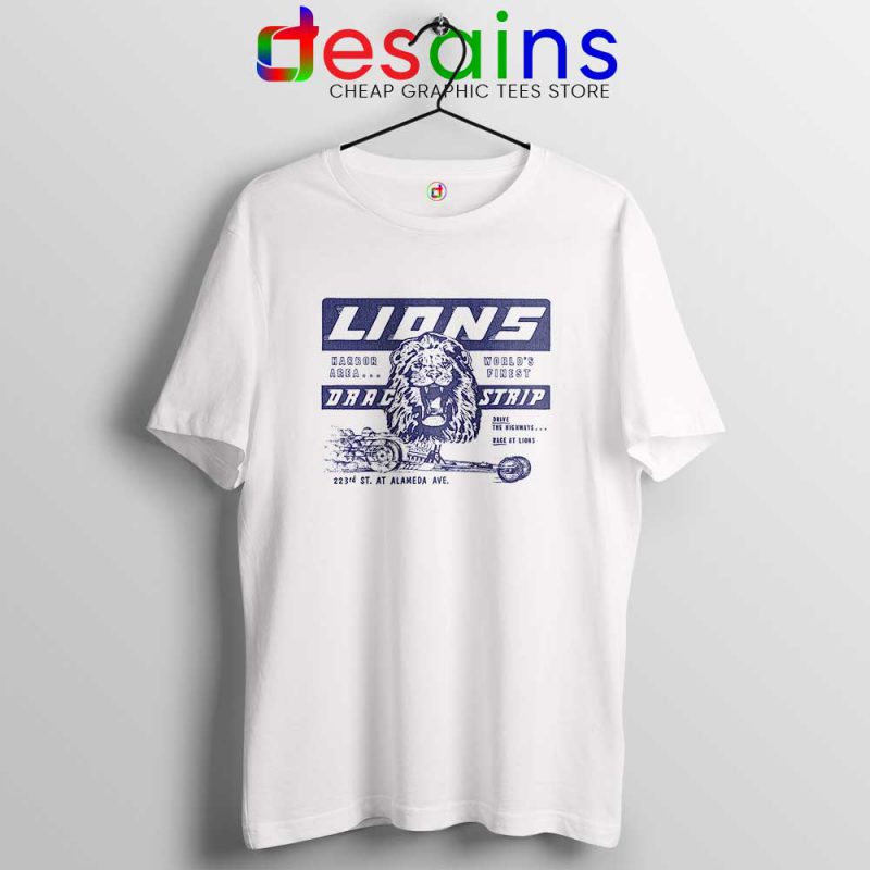 Lions Drag Strip Tshirt Logo Lions Drag Strip Tee shirts