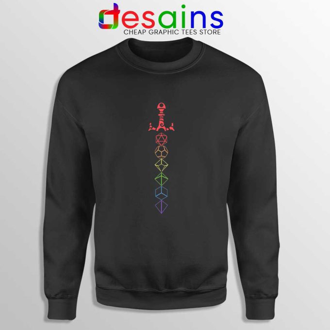 Rainbow Dice Sword LGBT Sweatshirts - DESAINS STORE
