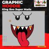 King Boo Super Mario Hoodie - Ghosts Mario and Yoshi 3