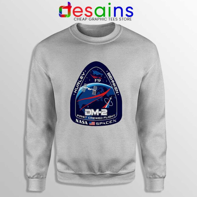 Crew Dragon Demo Fight Sweatshirt SpaceX Dragon 2 Sweaters S-3XL