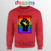 Movement for Black Lives Matter Sweatshirt Rainbow BLM Sweaters