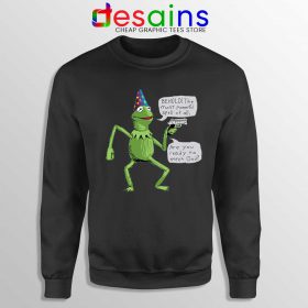 Kermit The Frog Sweatshirt Yer A Wizard Sweaters
