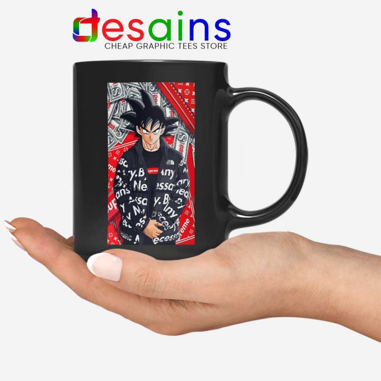 Goku Super Saiyan Mug Graphic Coffee Mugs DESAINS STORE