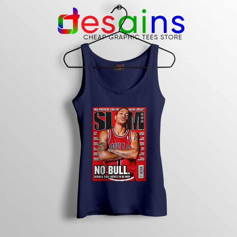 Derrick Rose No Bulls Tank Top Slam Cover - Desains.com