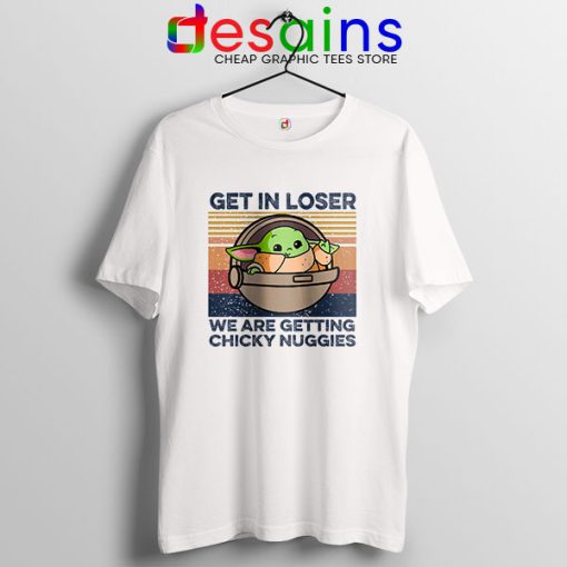 Chicky Nuggies Baby Yoda Funny T Shirt The Mandalorian - Desains.com