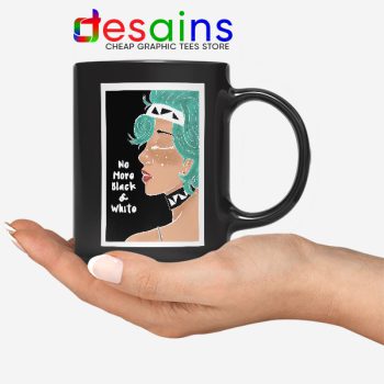 No More Black and White Mug Black Lives Matter - Desains.com