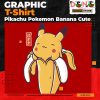 Pikachu Memes Banana T Shirt - Cute Pokemon GO