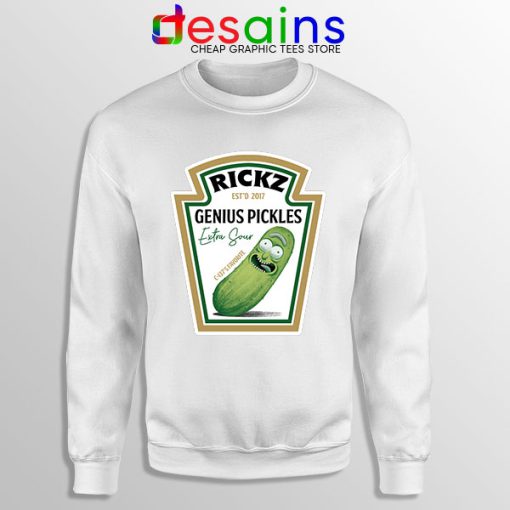 3 Pickle Rick Heinz logo Sweatshirt Rick and Morty - Desains.com
