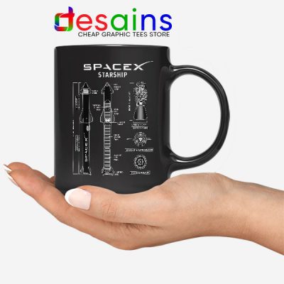 7 Spacex Starship Prototype Mug Elon Musk - Desains.com